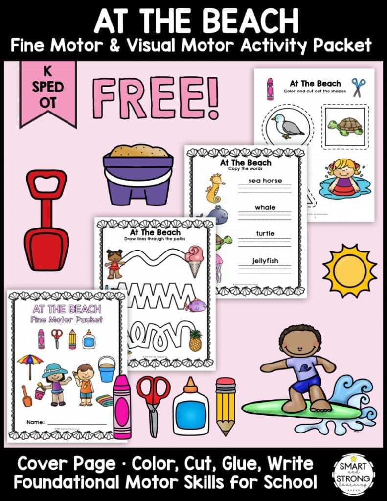 Free Beach Activity Pages | Free Homeschool Deals