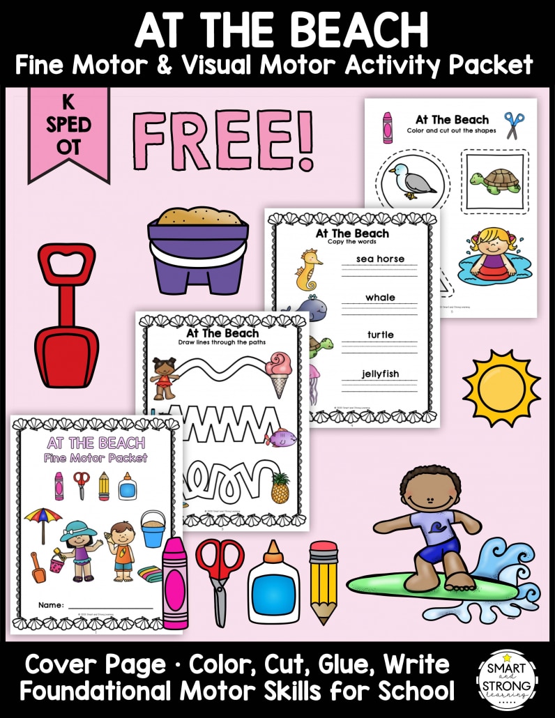 Free Beach Activity Pages | Free Homeschool Deals