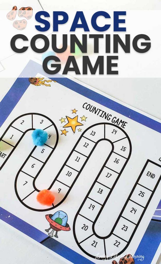 Printable Outer Space Counting Game | Free Homeschool Deals