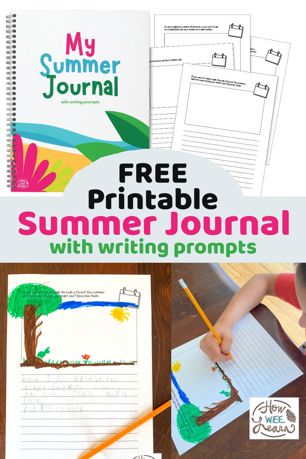 Summer Journal Writing Prompts | Free Homeschool Deals