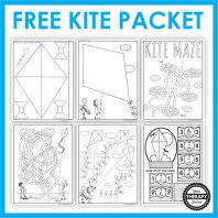 Kite Color and Activity Pages | Free Homeschool Deals