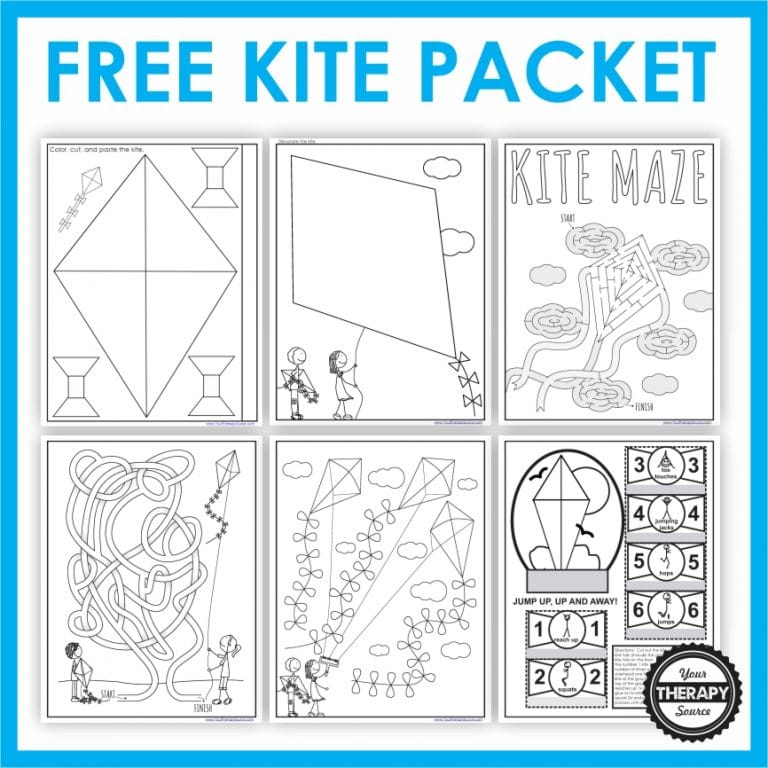 Kite Color and Activity Pages | Free Homeschool Deals