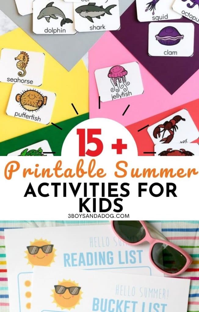 Free Summer Printable Activities | Free Homeschool Deals