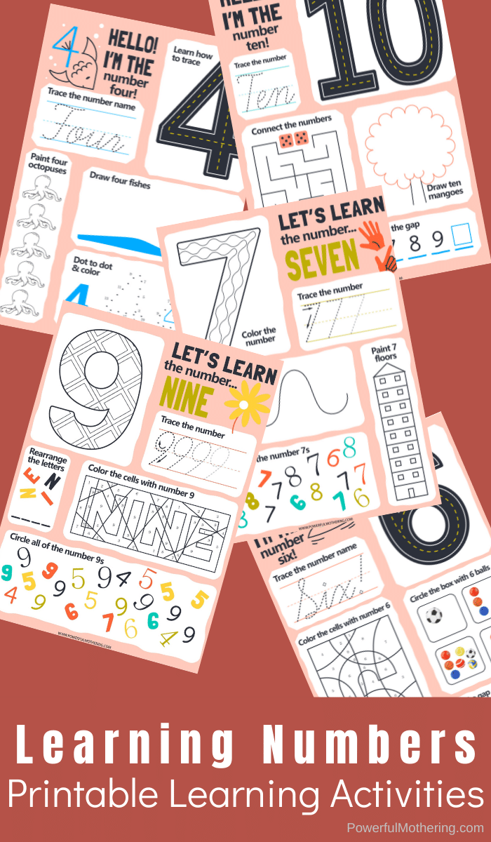 Preschool Numbers Activity Pack | Free Homeschool Deals
