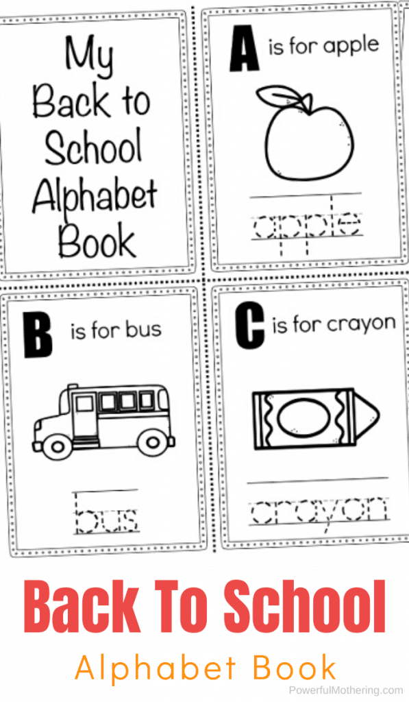 Free Printable Alphabet Book | Free Homeschool Deals