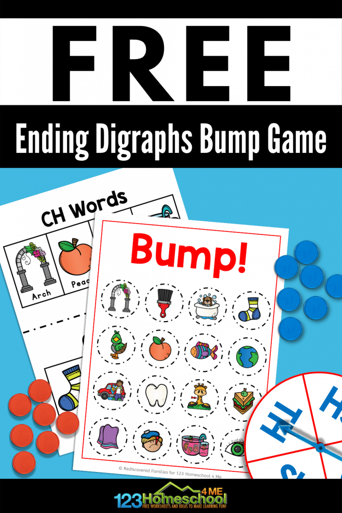 Free Digraph Phonics Game | Free Homeschool Deals