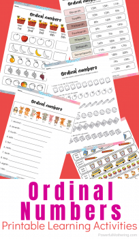 Ordinal Number Worksheets Bundle | Free Homeschool Deals