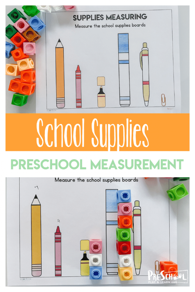 Preschool Measurement Learning Activity | Free Homeschool Deals