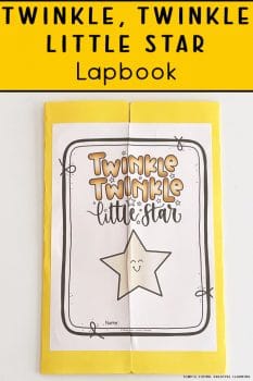 Free Twinkle, Twinkle Little Star Poem Lapbook | Free Homeschool Deals