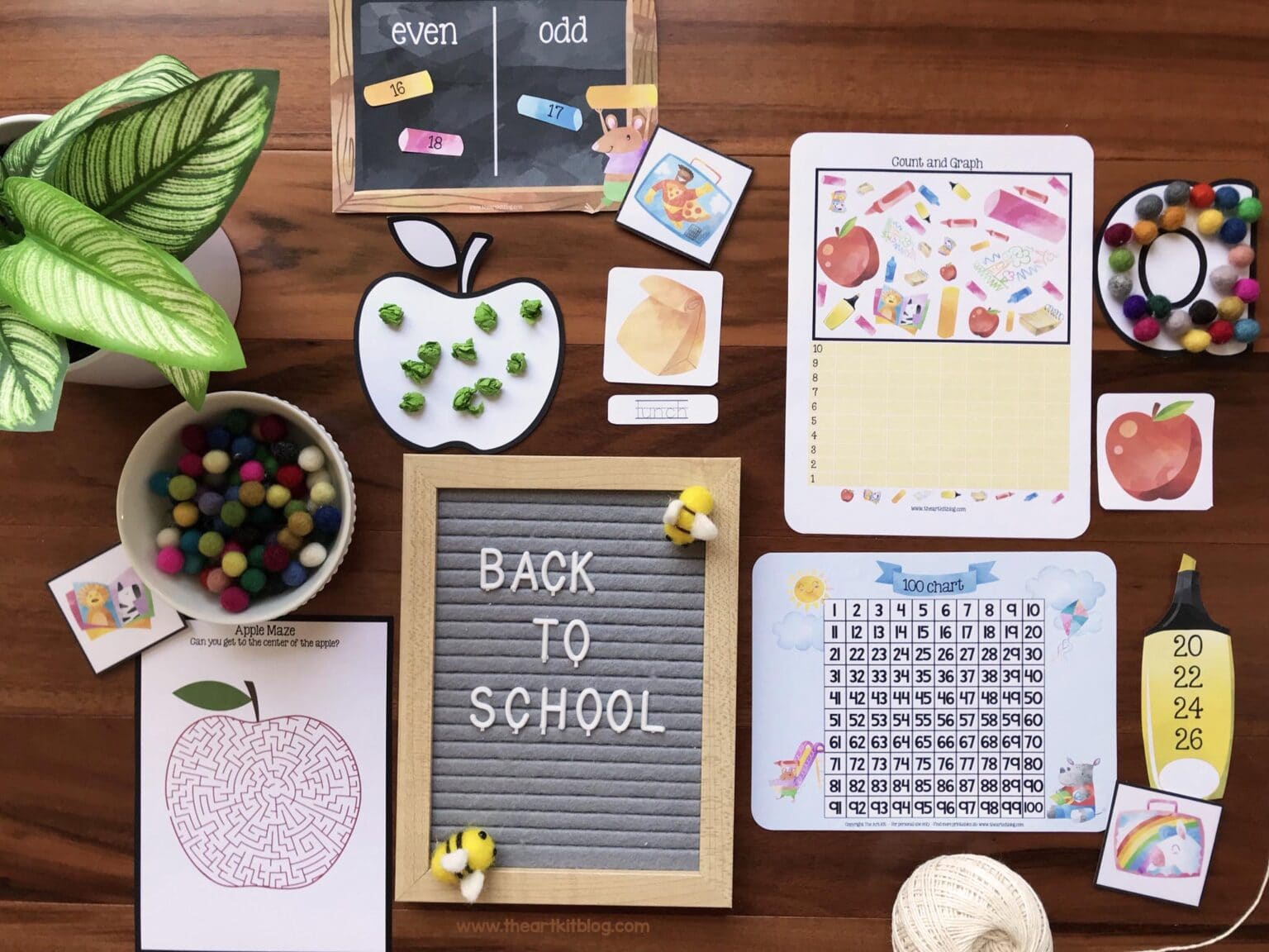 Back to School Matching Game | Free Homeschool Deals