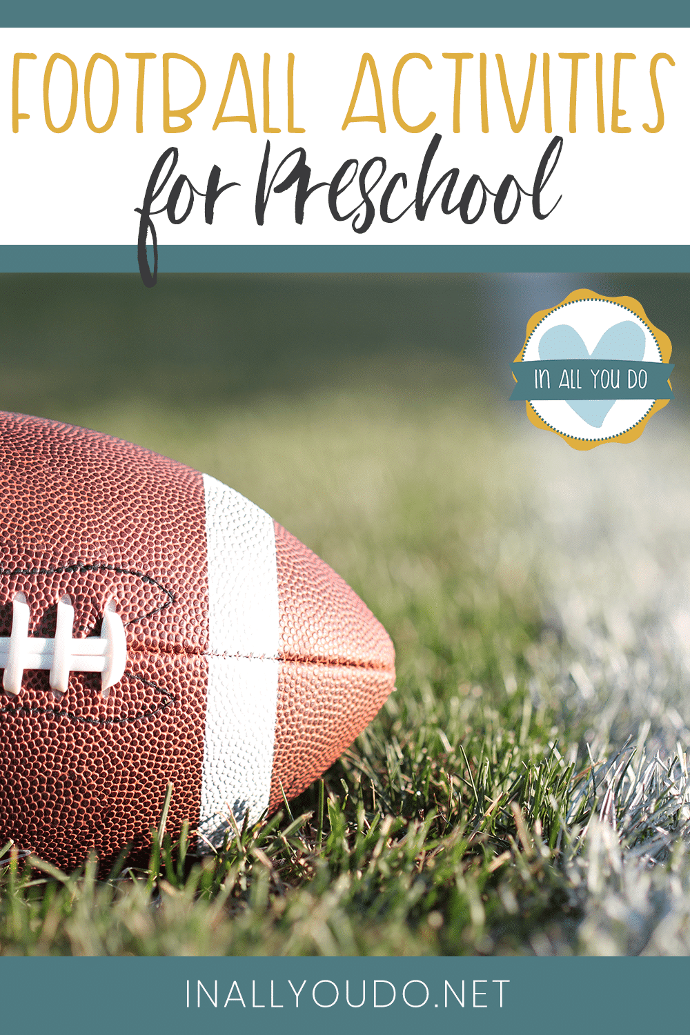 Preschool Football Counting Book | Free Homeschool Deals