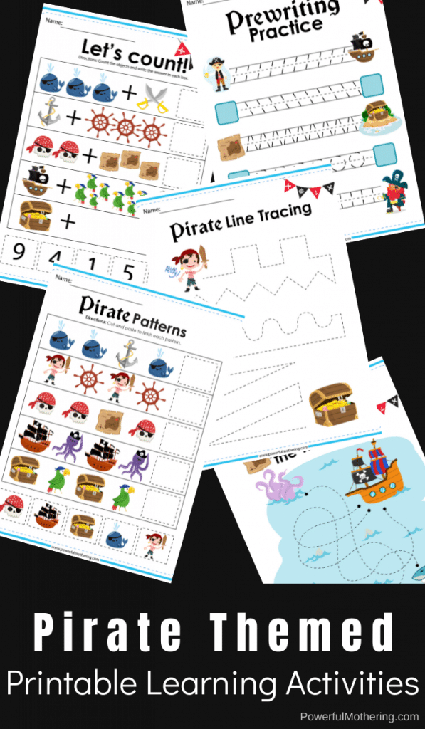 Preschool Pirate Learning Activities | Free Homeschool Deals