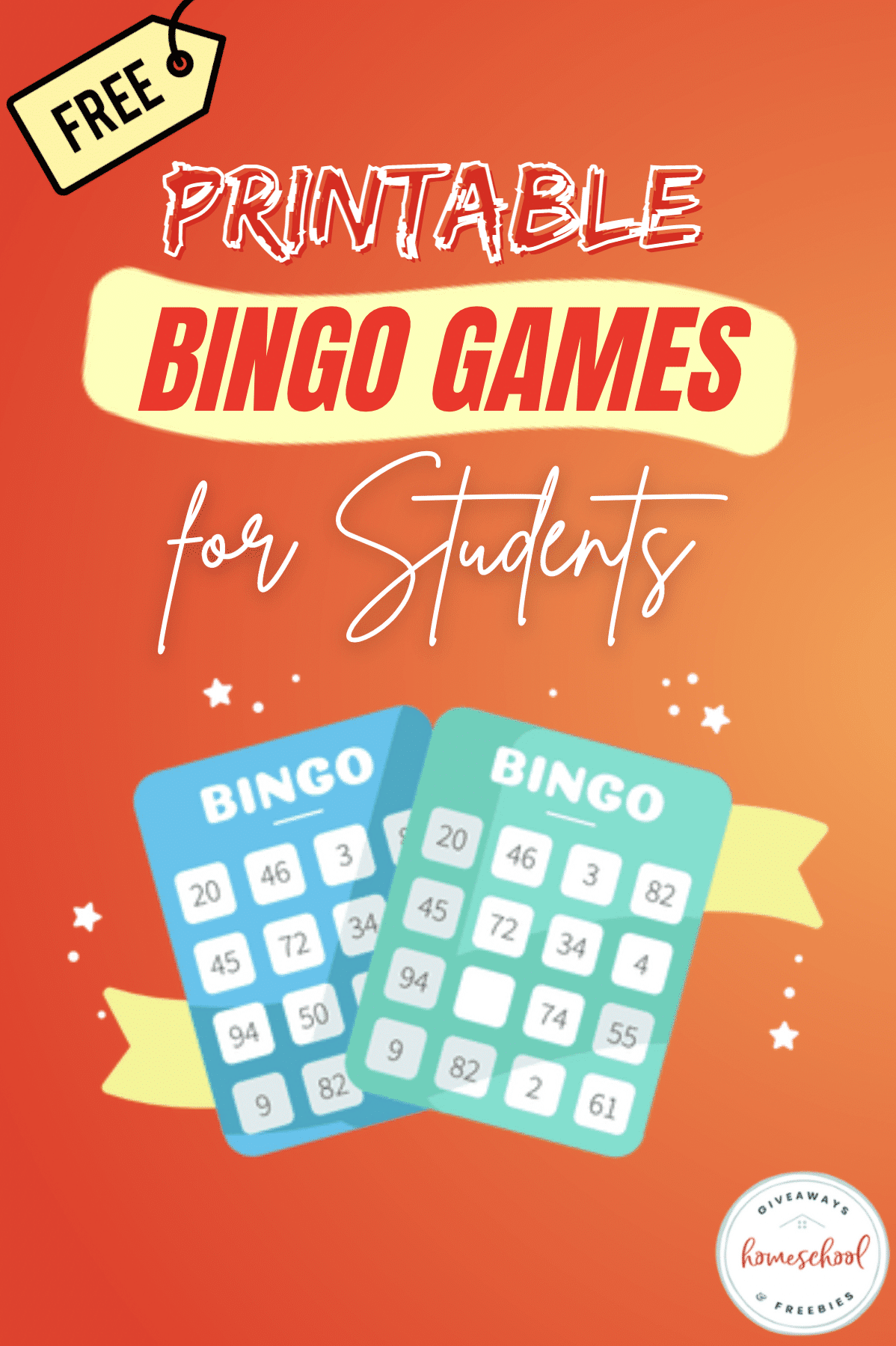 Free Bingo Learning Games | Free Homeschool Deals