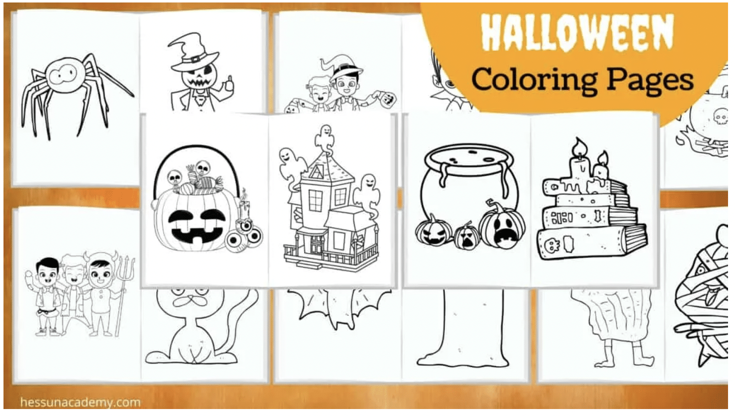Halloween Coloring Activity Pack | Free Homeschool Deals