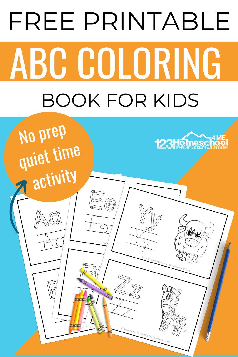 Alphabet Trace and Color Pages | Free Homeschool Deals