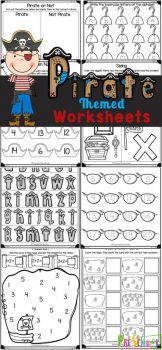 Free Pirated Themed Worksheets | Free Homeschool Deals