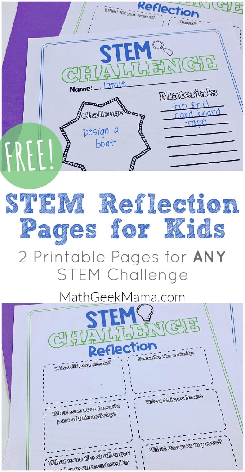 STEM Activity Observation Worksheets | Free Homeschool Deals