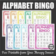 Children's Alphabet Bingo | Free Homeschool Deals