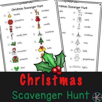 Christmas Scavenger Hunt | Free Homeschool Deals