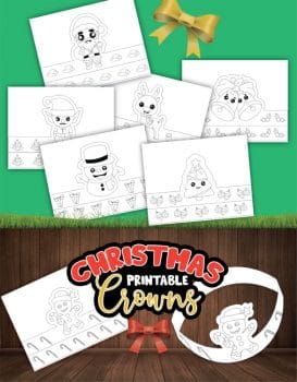 Printable Christmas Crown | Free Homeschool Deals