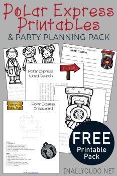 Polar Express Printable Pack | Free Homeschool Deals