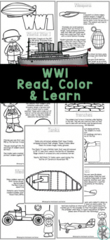 WWI Coloring Pages | Free Homeschool Deals