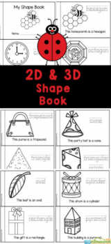 2D and 3D Shape Book | Free Homeschool Deals