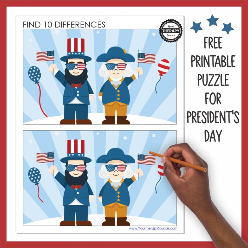 President's Day Activity Worksheet | Free Homeschool Deals