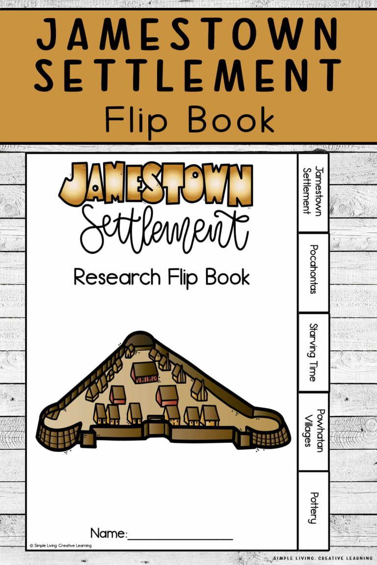 Jamestown Flip Book | Free Homeschool Deals