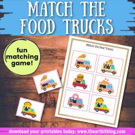 Printable Matching Game | Free Homeschool Deals