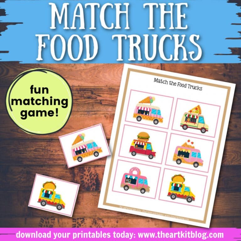 Printable Matching Game | Free Homeschool Deals