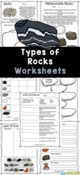 Types of Rocks Worksheets | Free Homeschool Deals