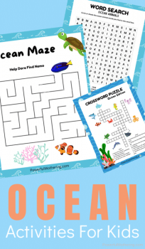 Printable Ocean Activities | Free Homeschool Deals