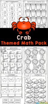 Crab Math Worksheets | Free Homeschool Deals