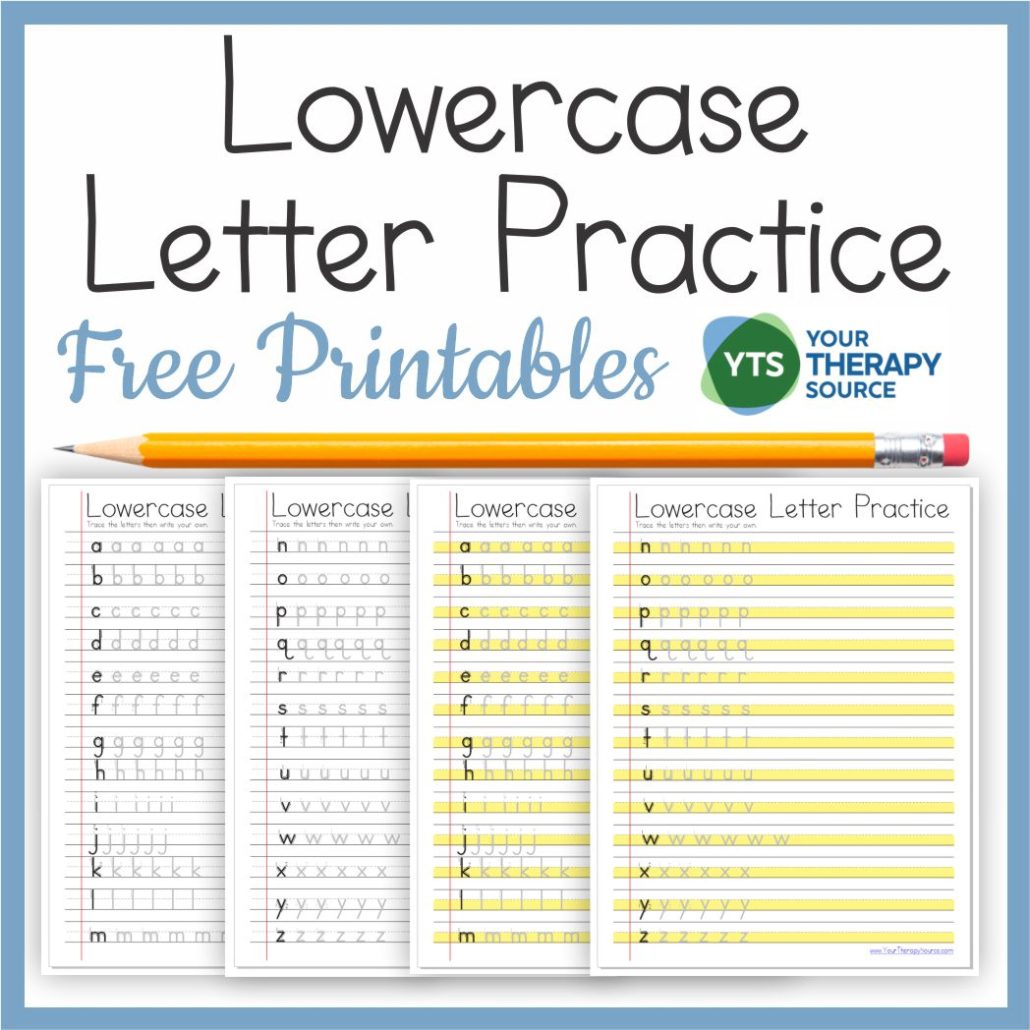 Lowercase Letter Practice Worksheets | Free Homeschool Deals