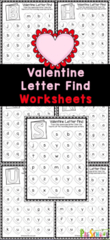 Valentine's Day Finding Letters | Free Homeschool Deals