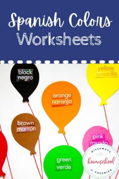 Spanish Color Worksheets | Free Homeschool Deals