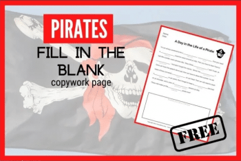 Pirate Themed Mad Libs | Free Homeschool Deals