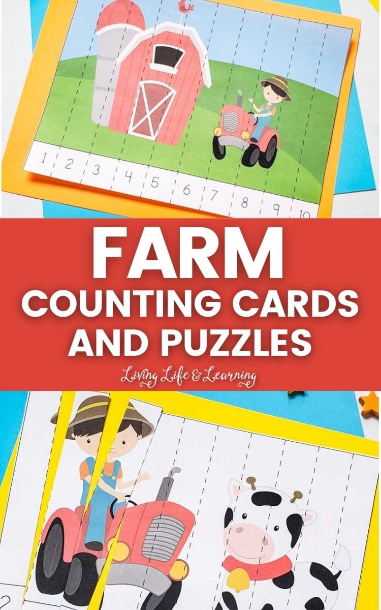 Farm Counting Cards | Free Homeschool Deals