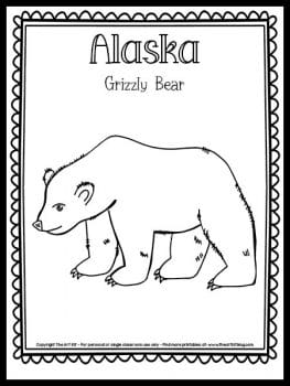 Alaska Coloring Page | Free Homeschool Deals