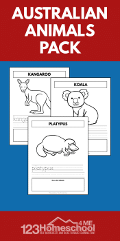 Australian Animal Worksheets | Free Homeschool Deals