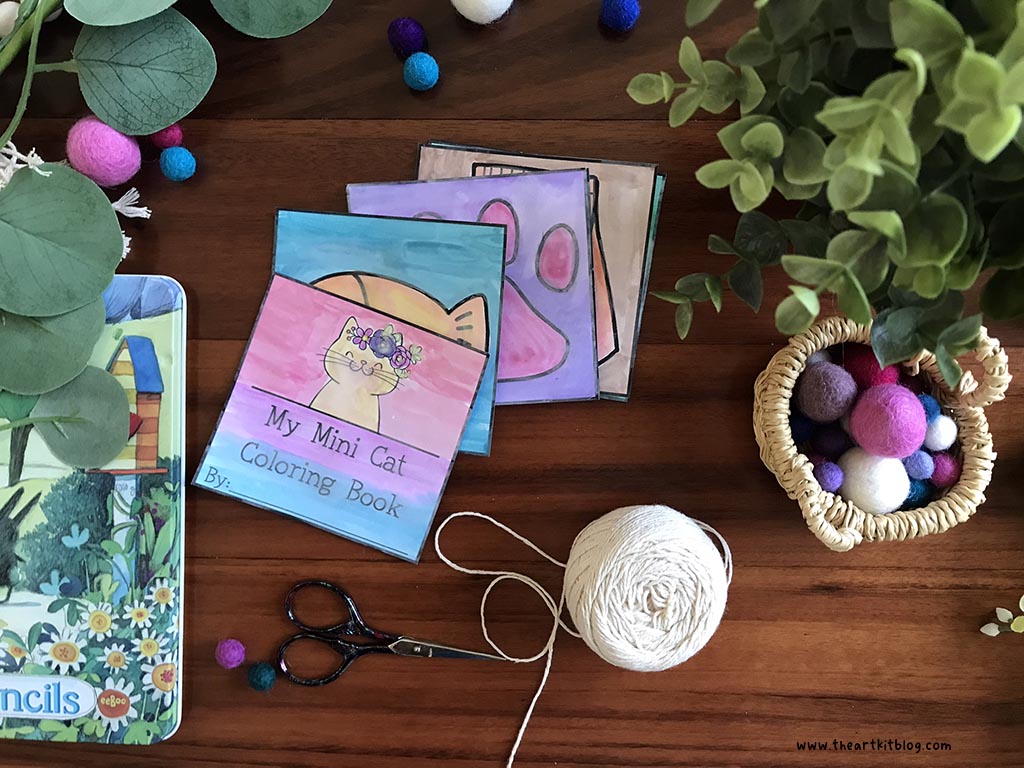 Mini Cat Coloring Pages | Free Homeschool Deals