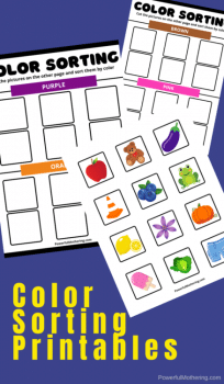 Color Sorting Worksheets | Free Homeschool Deals