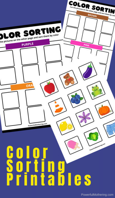 Color Sorting Worksheets | Free Homeschool Deals
