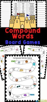 Compound Word Board Games | Free Homeschool Deals