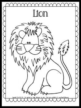 Lion Coloring Page | Free Homeschool Deals