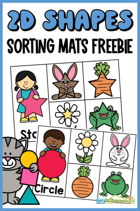Shape Sorting Mats | Free Homeschool Deals