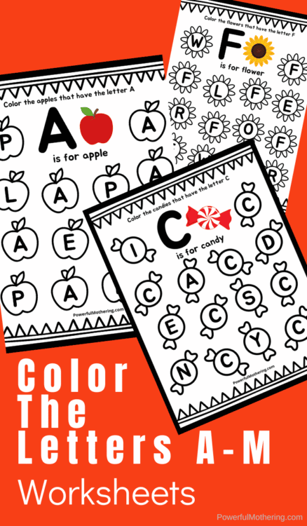 Coloring Letters Activity | Free Homeschool Deals