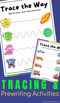 Tracing and Prewriting Worksheets | Free Homeschool Deals