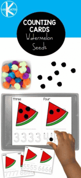 Watermelon Counting Mats | Free Homeschool Deals